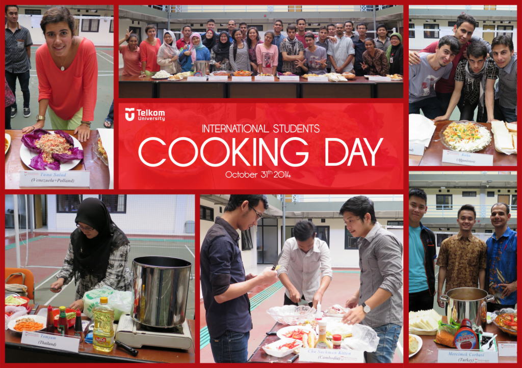 International Students Cooking Day, October 2014 - Telkom University ...