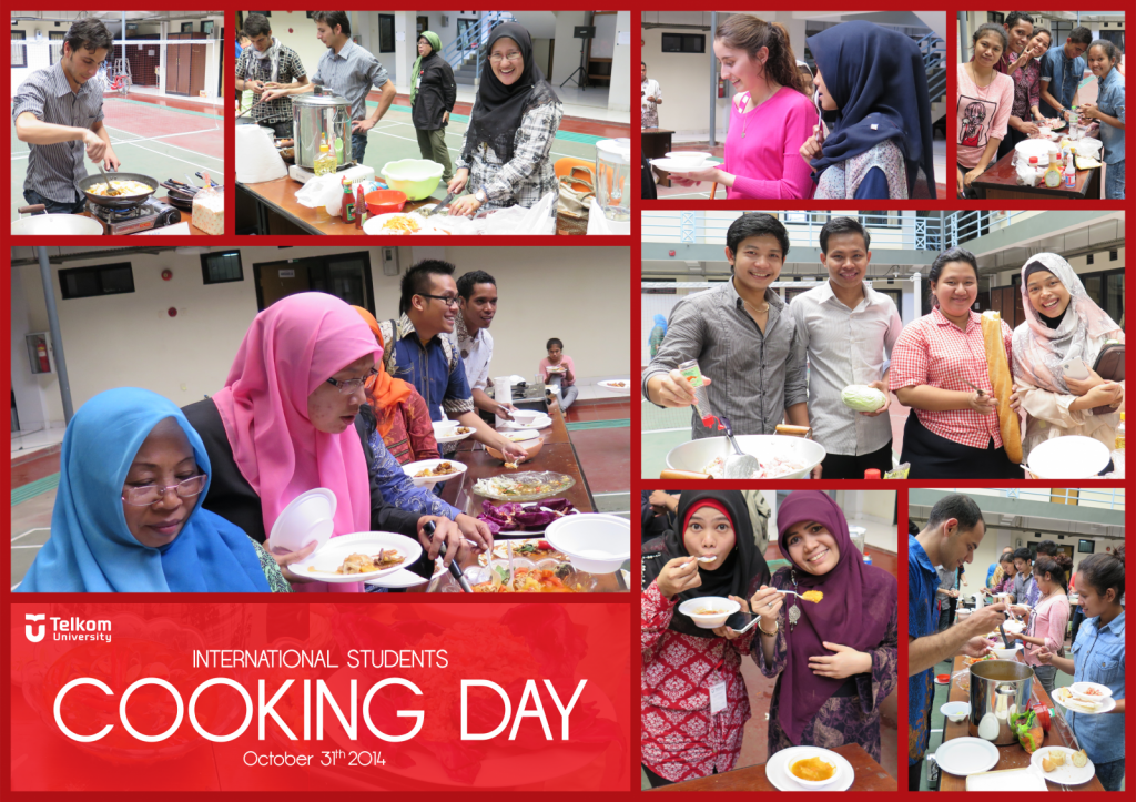 International Students Cooking Day, October 2014 - Telkom University ...