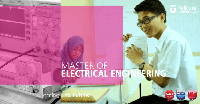 Master of Electrical Engineering - Telkom University International Office