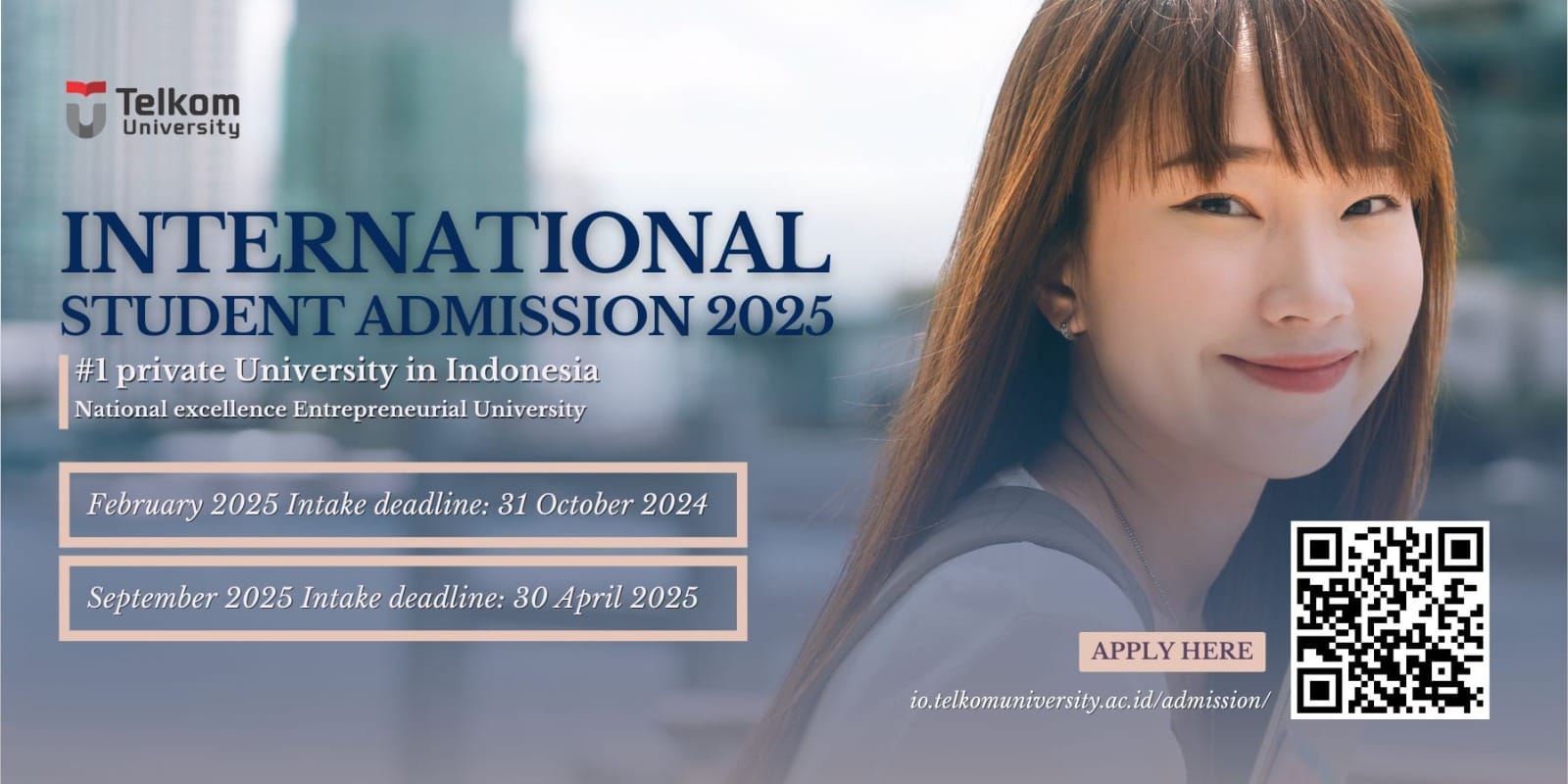 Telkom University International Office, International Degree