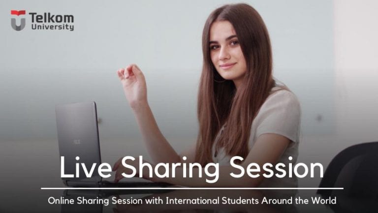 Live Sharing Session - Telkom University International Office