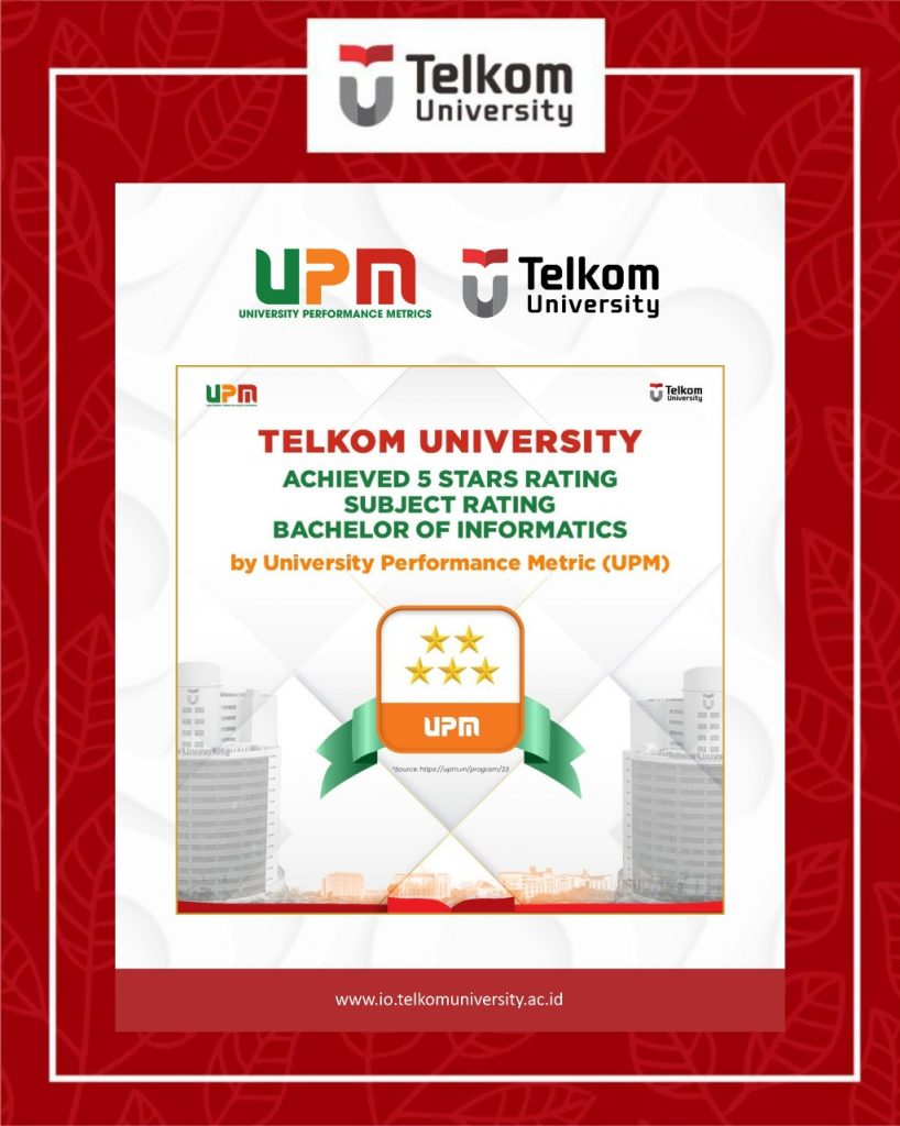 Highest Star Gained by School of Computing in UPM. Telkom Univ
