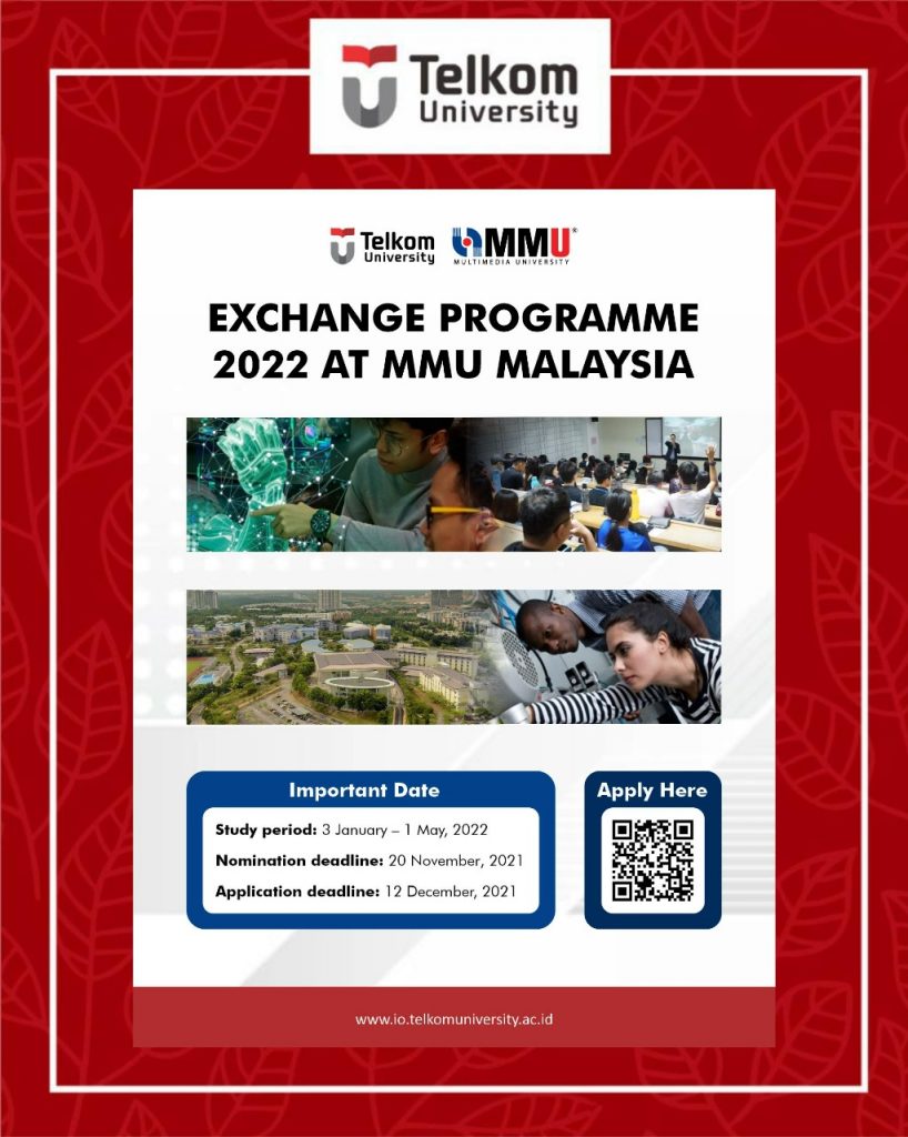 Exchange Program 2022 at MMU. Telkom University, International