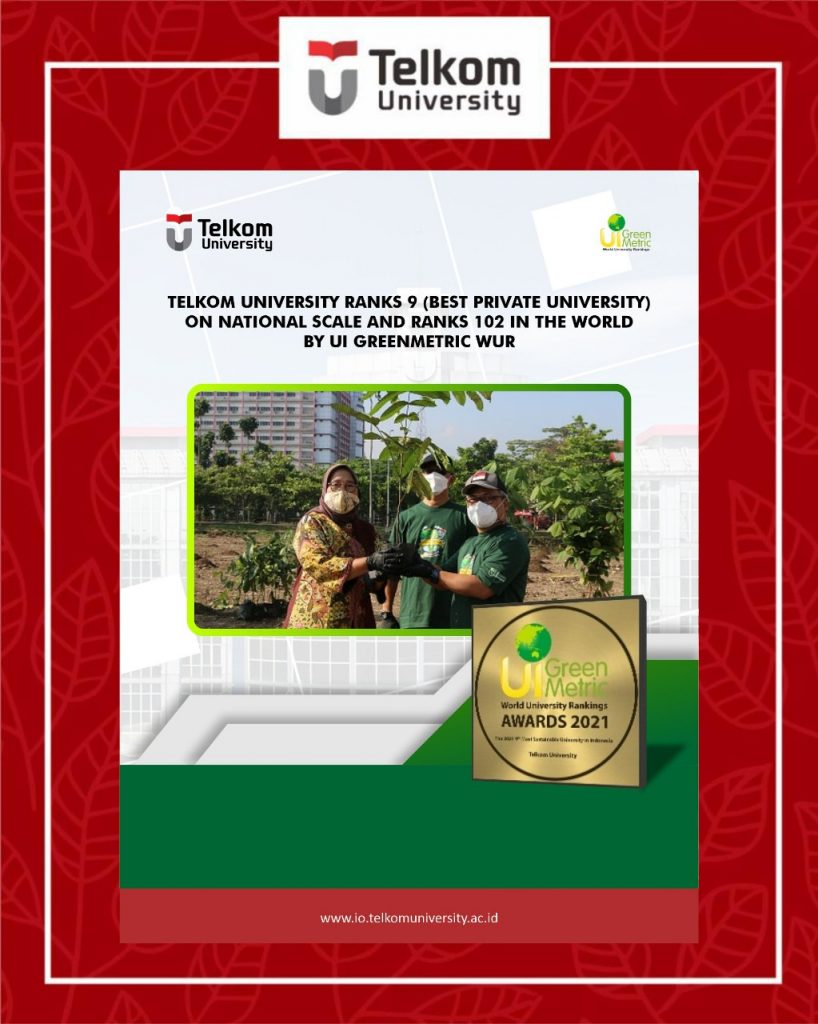 UIGM 2021: TEL-U, NO 1 PRIVATE UNIVERSITY IN INDONESIA.