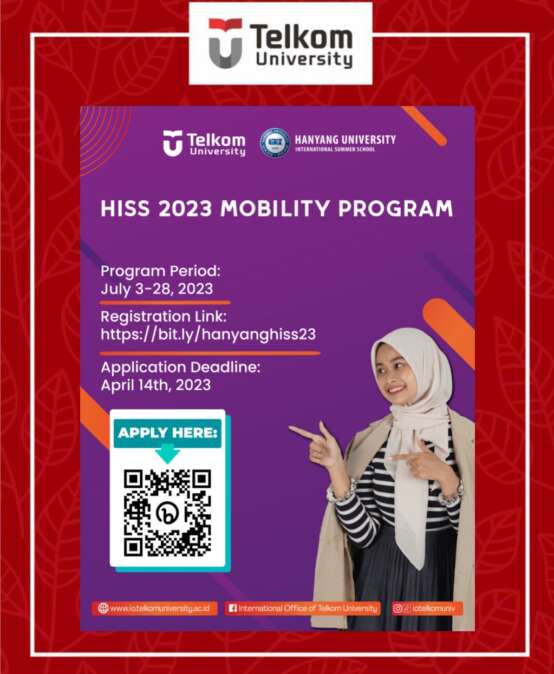 Telkom University International Office, International Degree