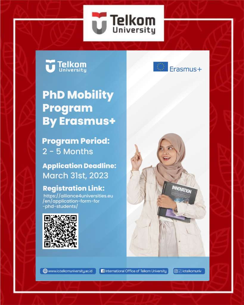 PhD Mobility Program by Erasmus+ is officially OPEN