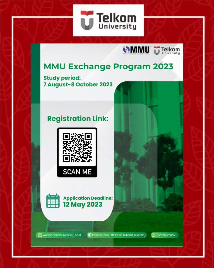 MMU Exchange Program 2023 for Telkom University students